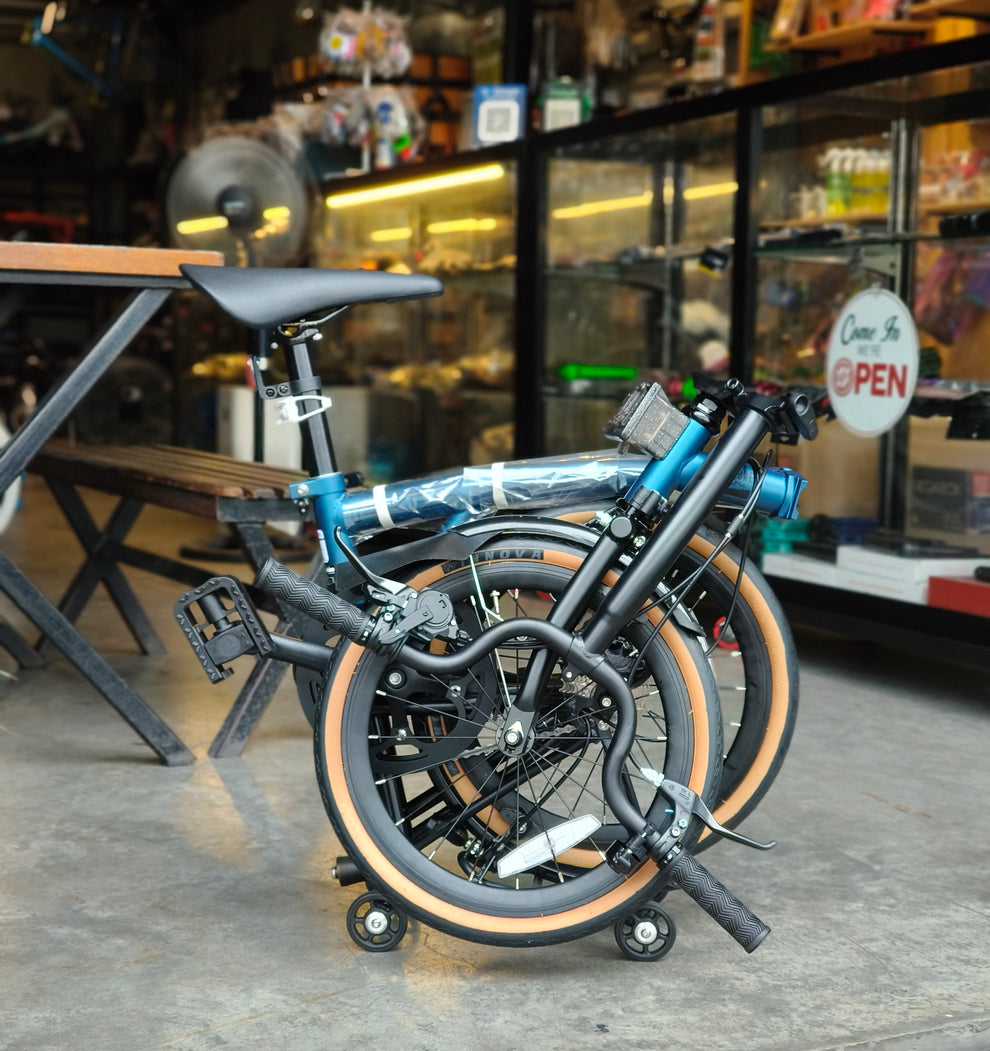 Folding Bikes - Pikes Blue – BMX Cycle Center