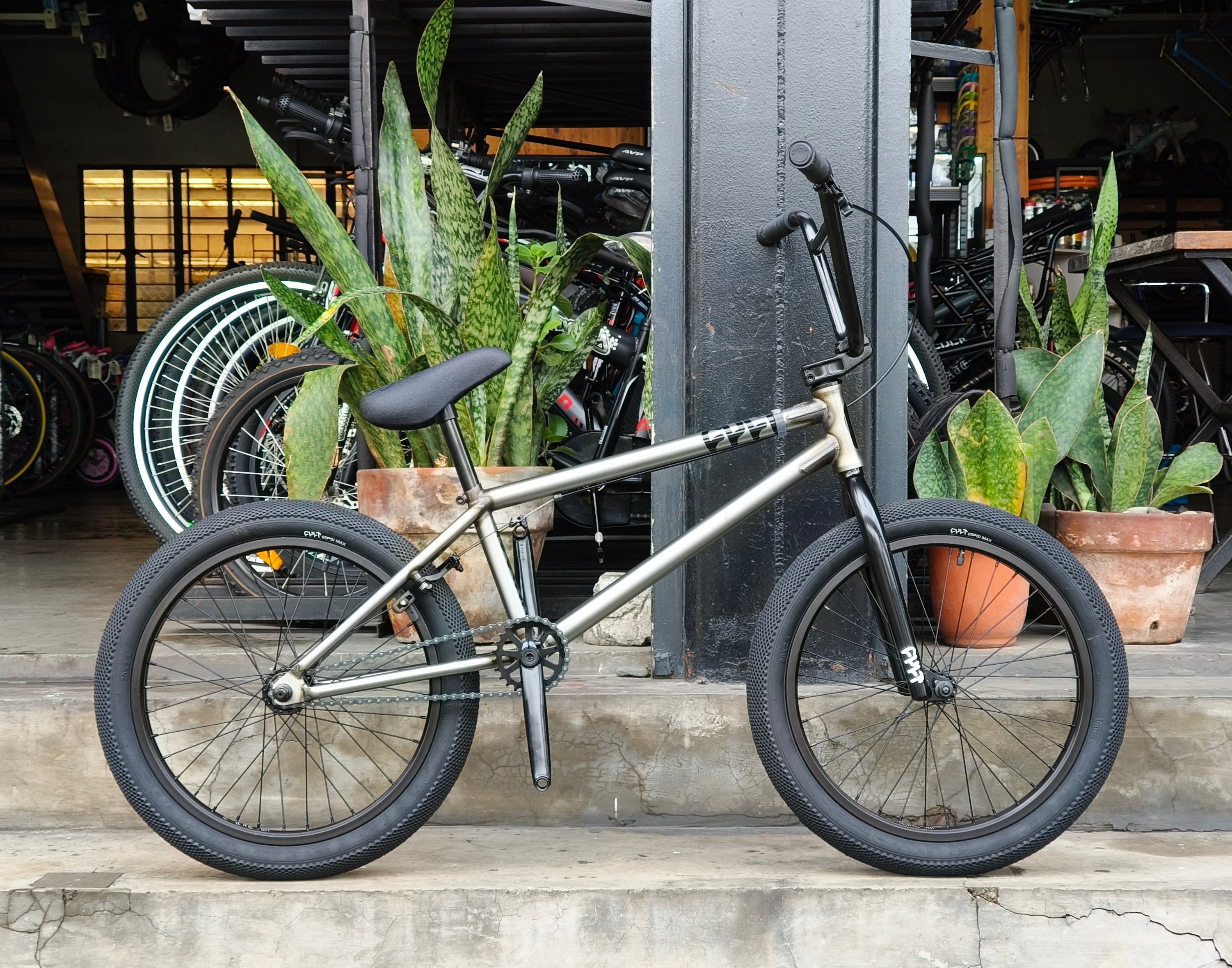 Cult Access BMX 20 - 20"TT Matte Raw – BMX Cycle Center